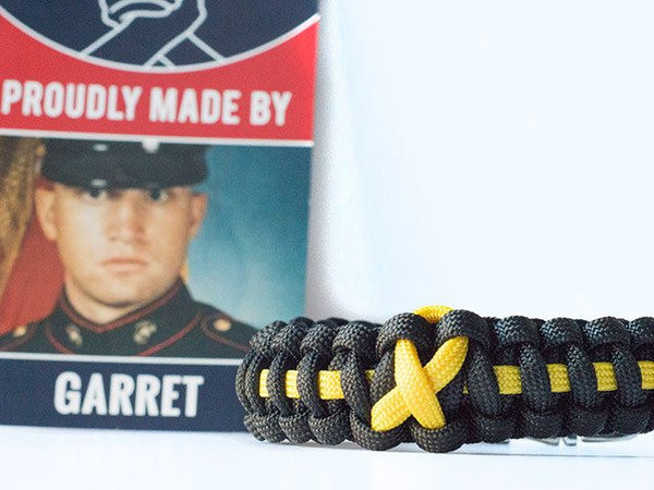 Bladder Cancer Awareness Paracord Bracelet | Handmade By US Veterans ...